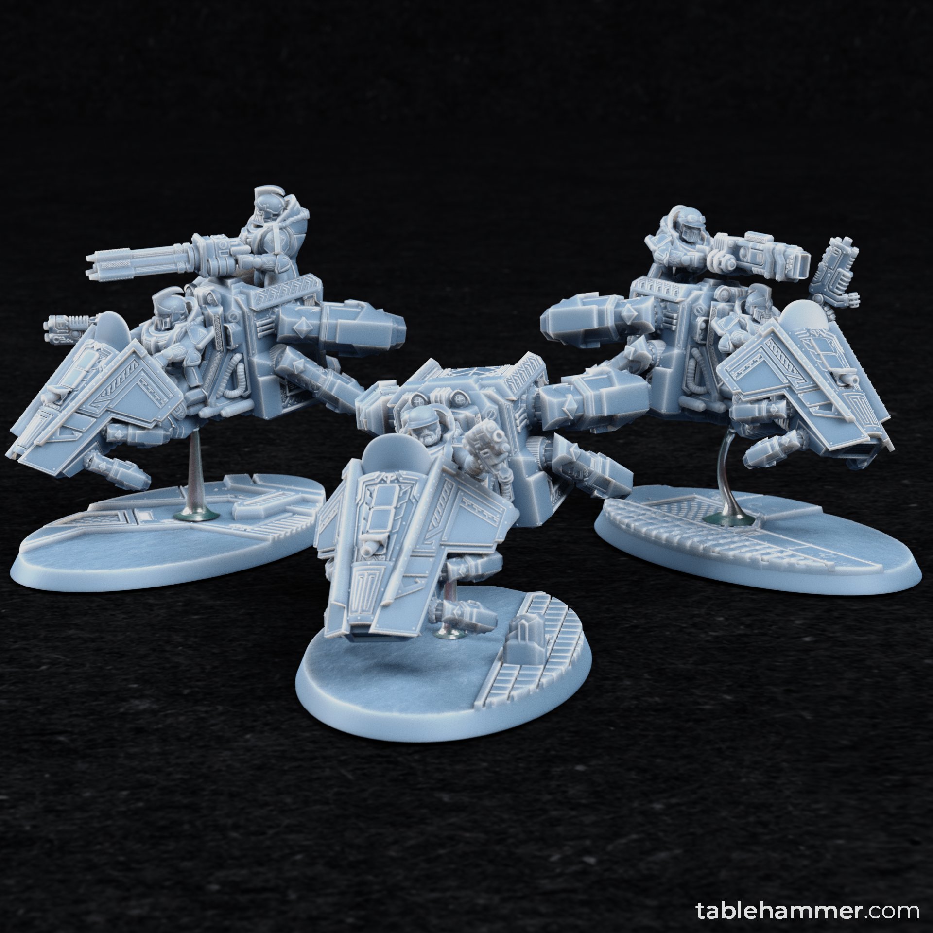 Exo Dwarves with Ion cannons