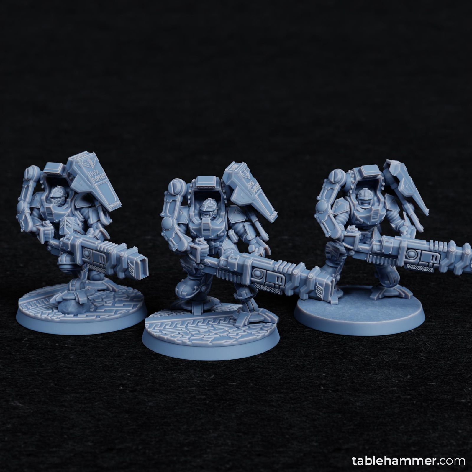 Exo Dwarves with Ion cannons