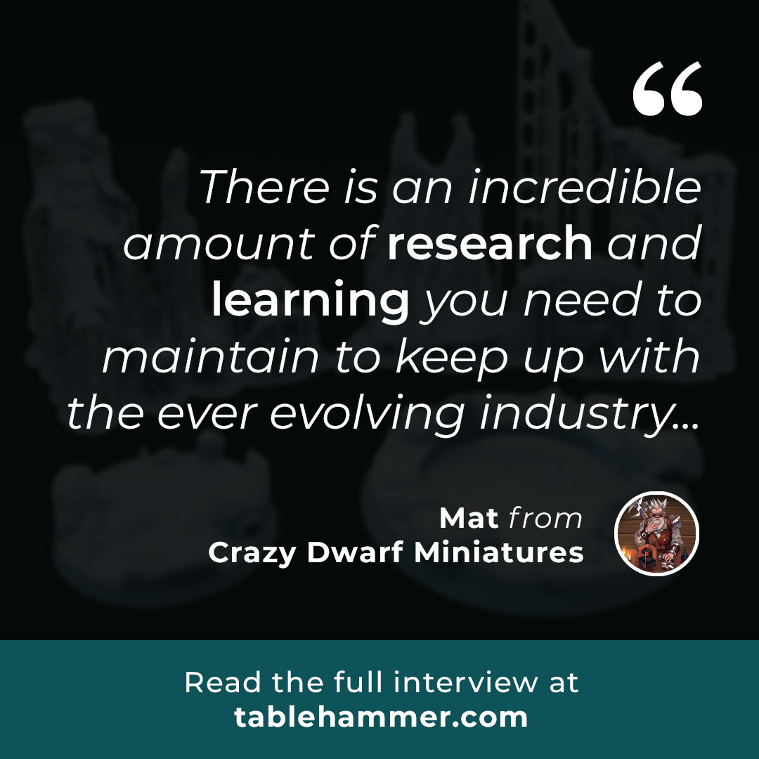 Interview with "Crazy Dwarf Miniatures"
