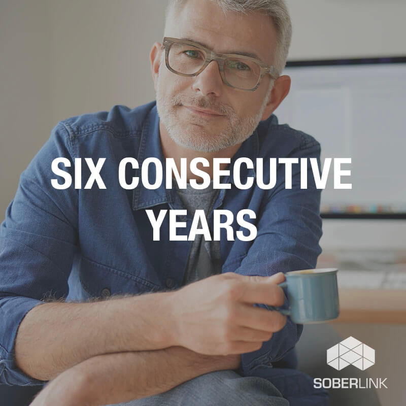 Six Consecutive Years | Sober Stories