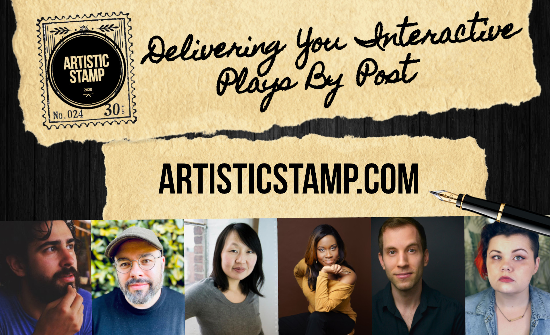 Mail In Your Theatre with ARTISTIC STAMP