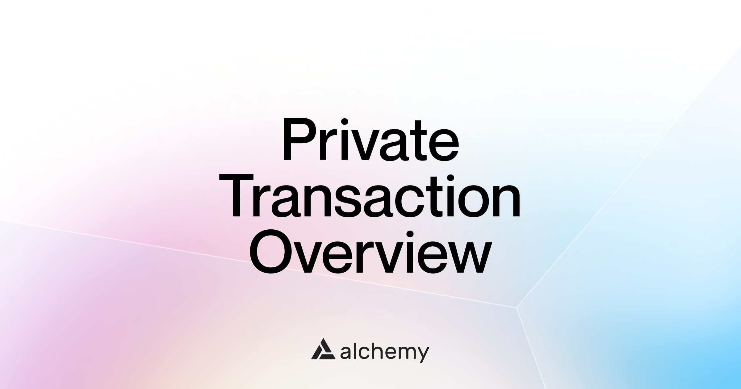 How to Send Private Transactions on Ethereum