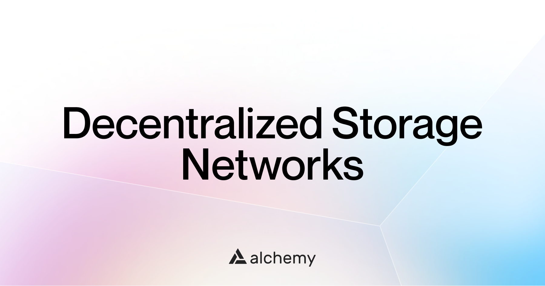 A Primer On Decentralized Storage Networks