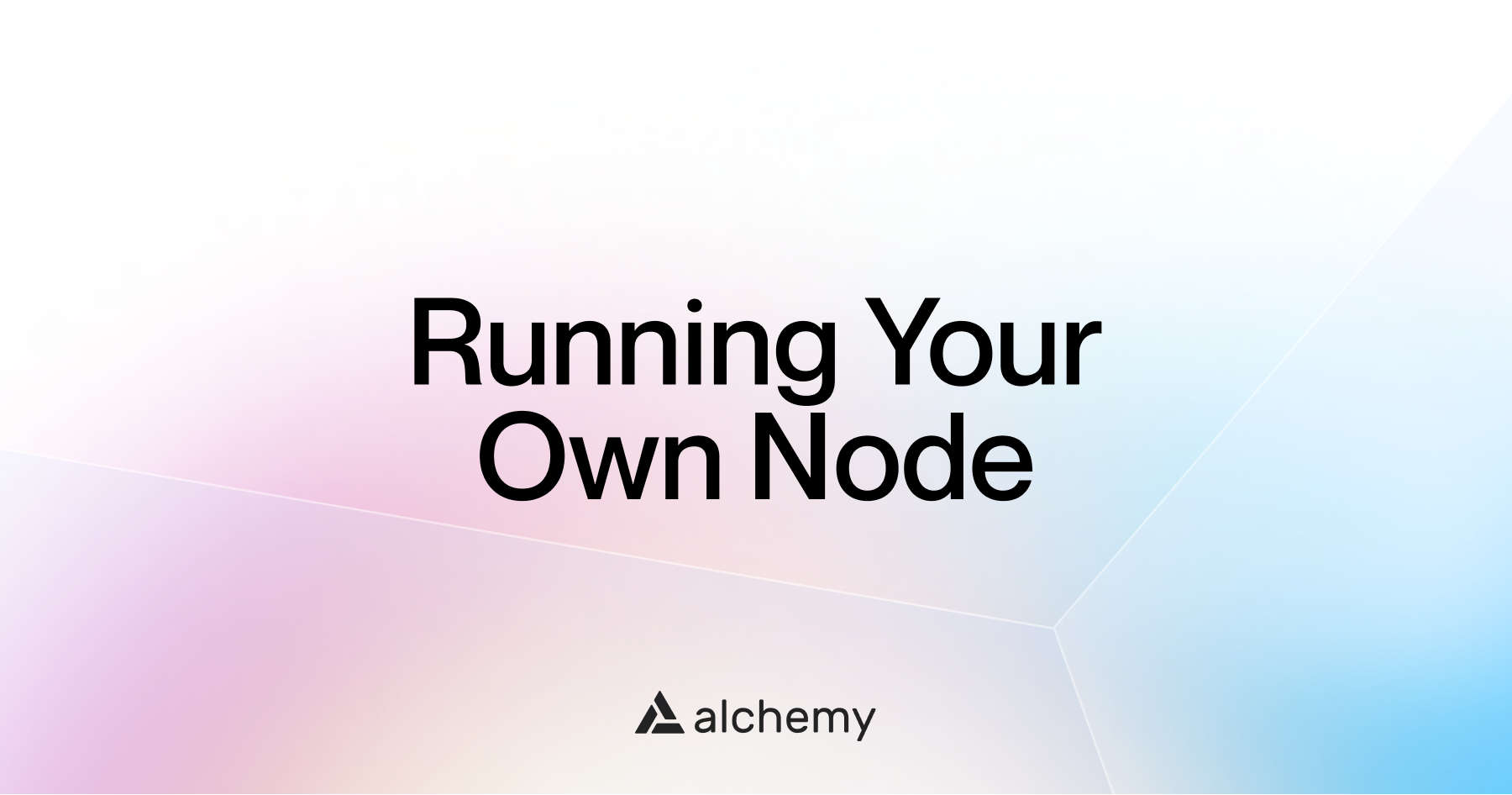 Pros and Cons of Running Your Own Node