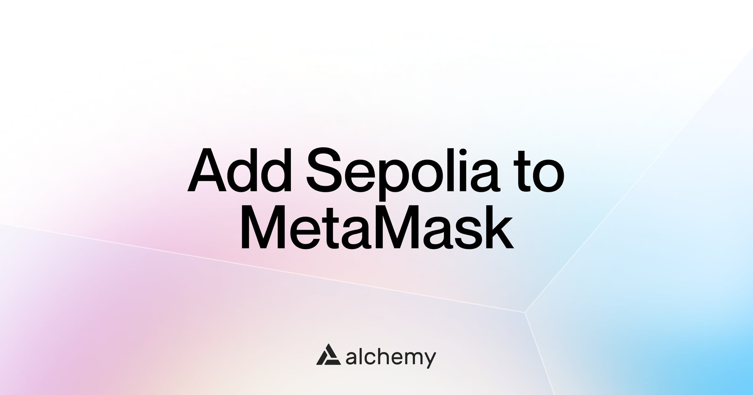 How to Add Sepolia to MetaMask