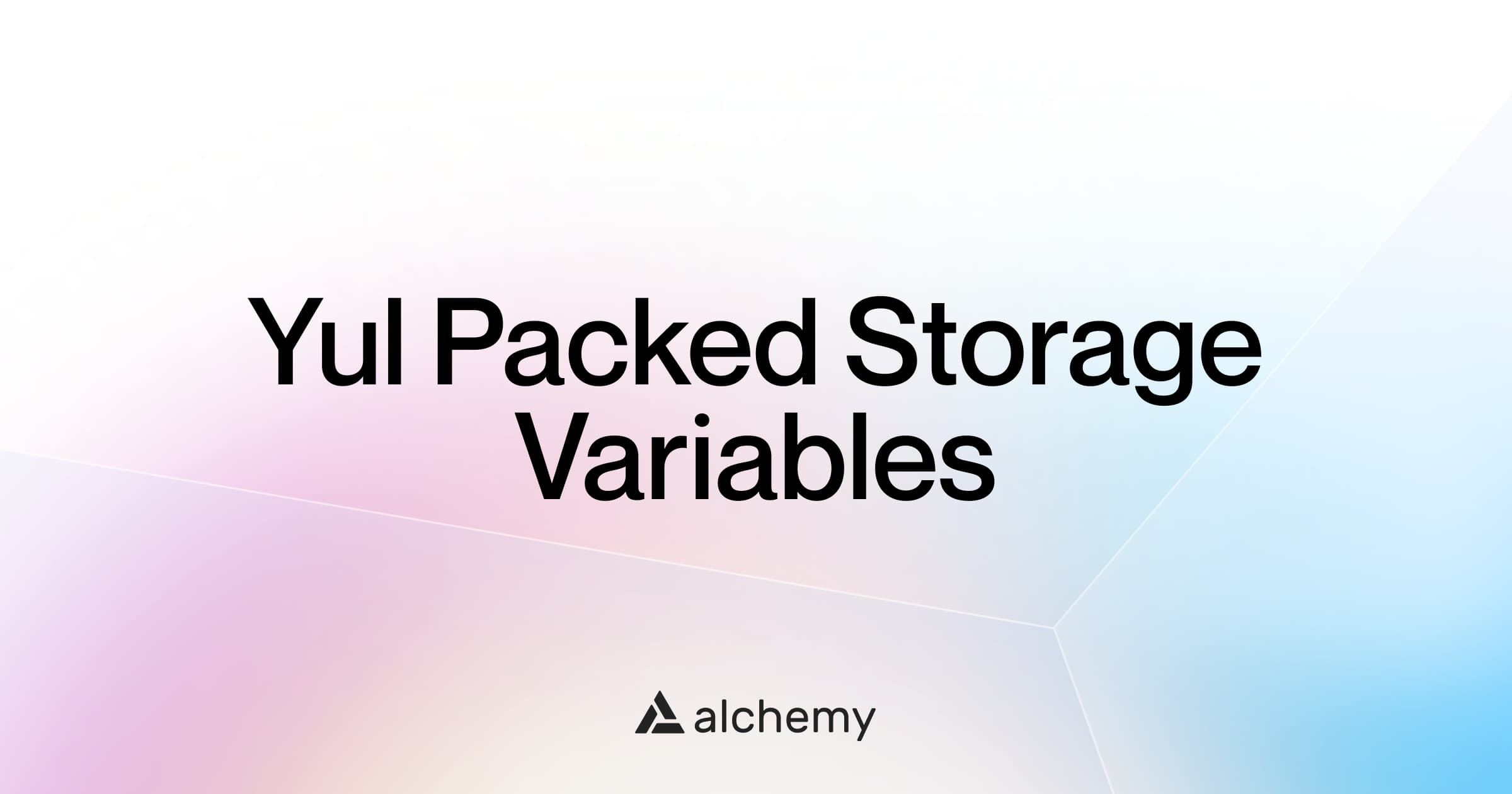 How to Read and Write Packed Storage Variables in Yul