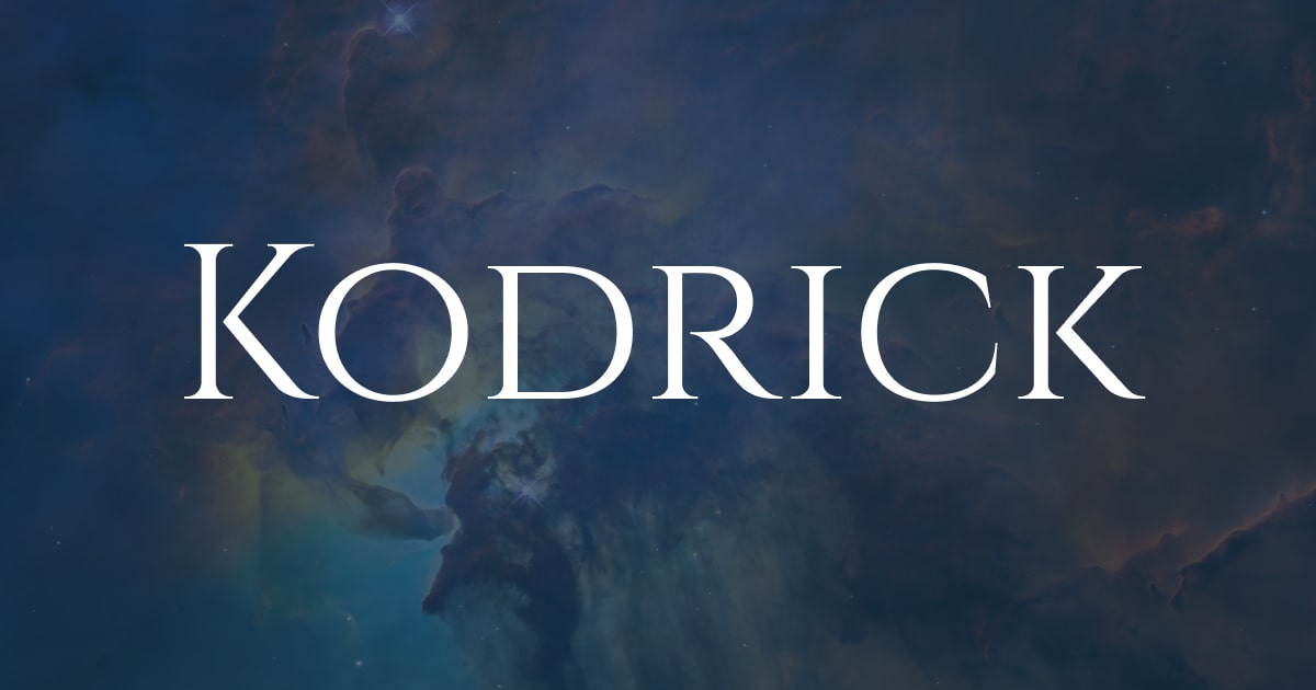 Privacy Policy | Kodrick