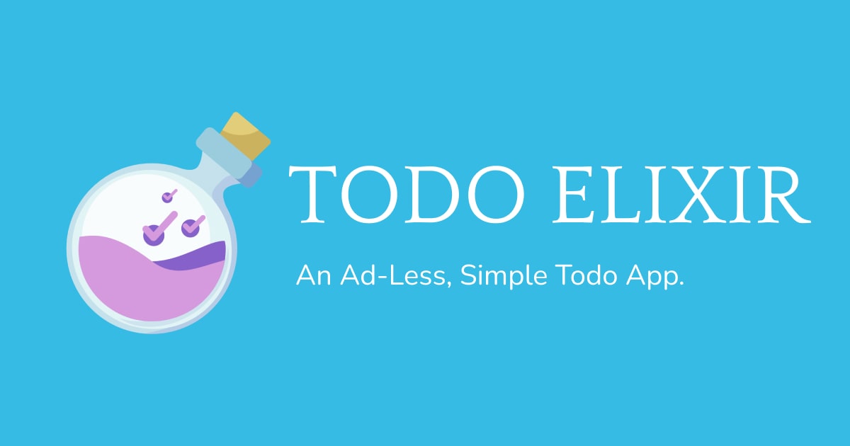 Todo Elixir Privacy Policy