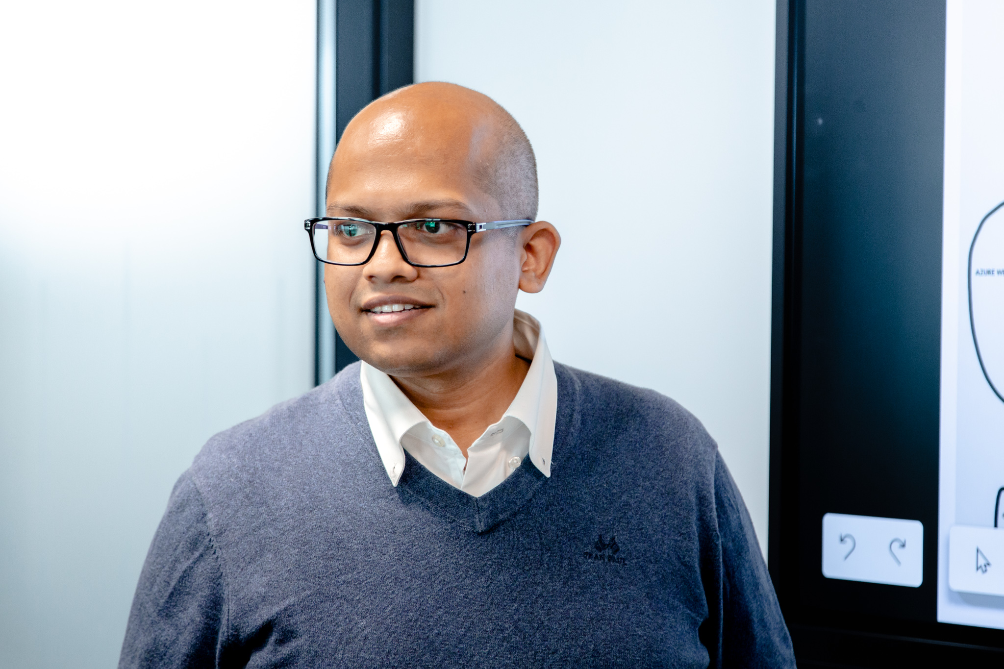 Jeg har vært i dette selskapet i sju eller åtte år – ikke en eneste gang har jeg kjedet meg ...