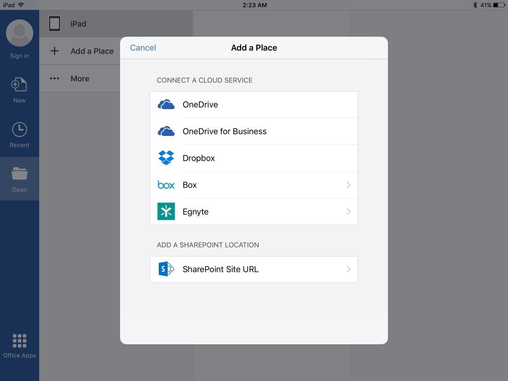 Office Mobile Integration (iOS) - Egnyte Blog