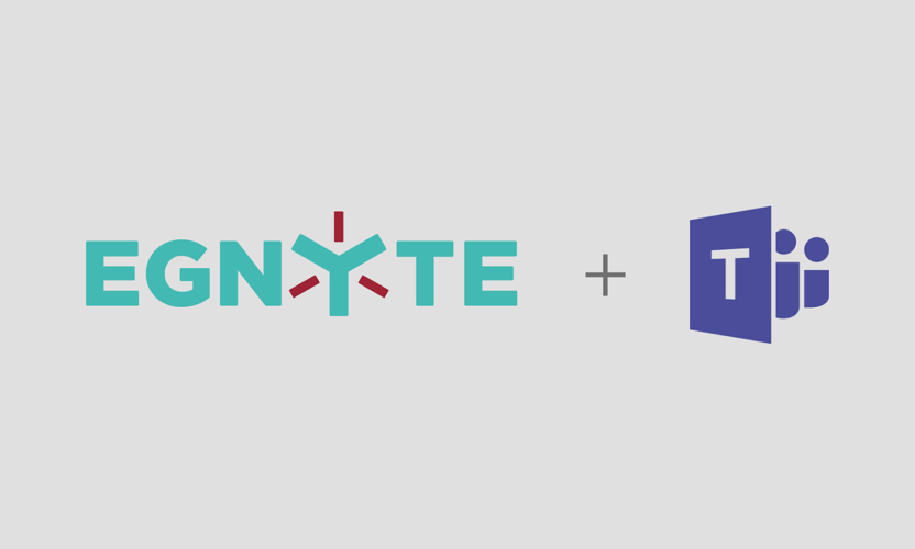 Enhance Productivity with Egnyte for Microsoft Teams Integration ...