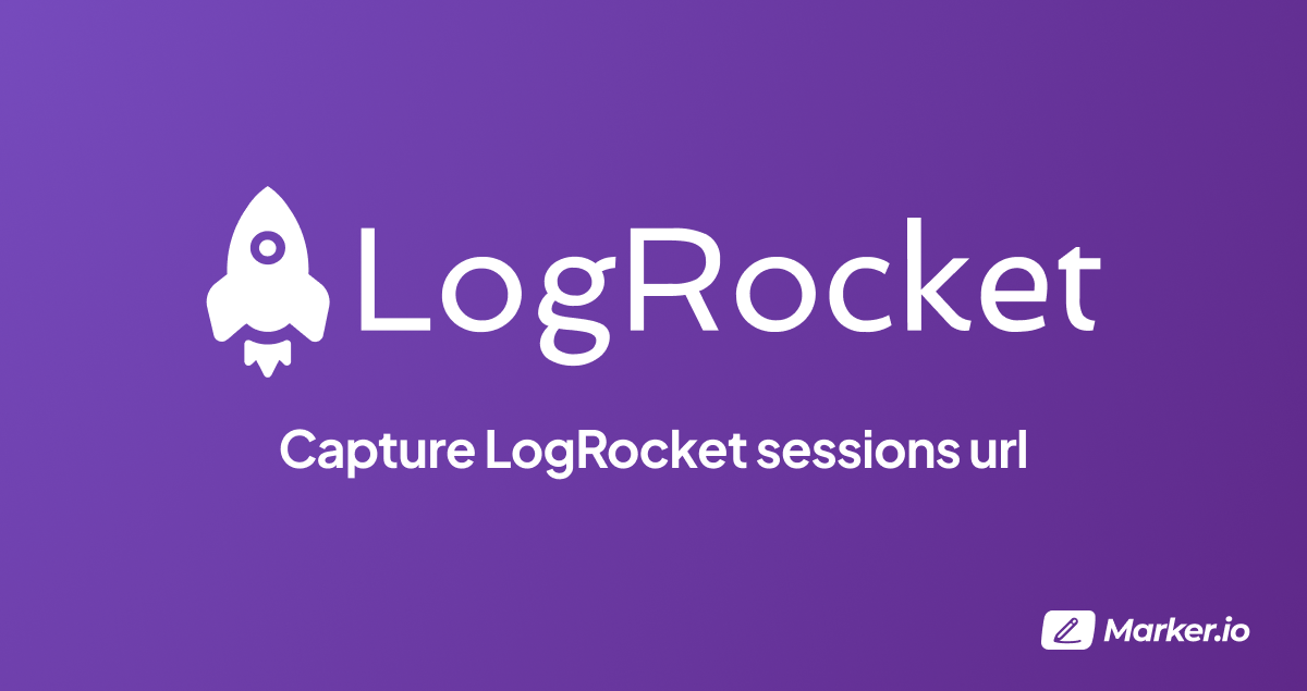 New: Session replay with LogRocket integration