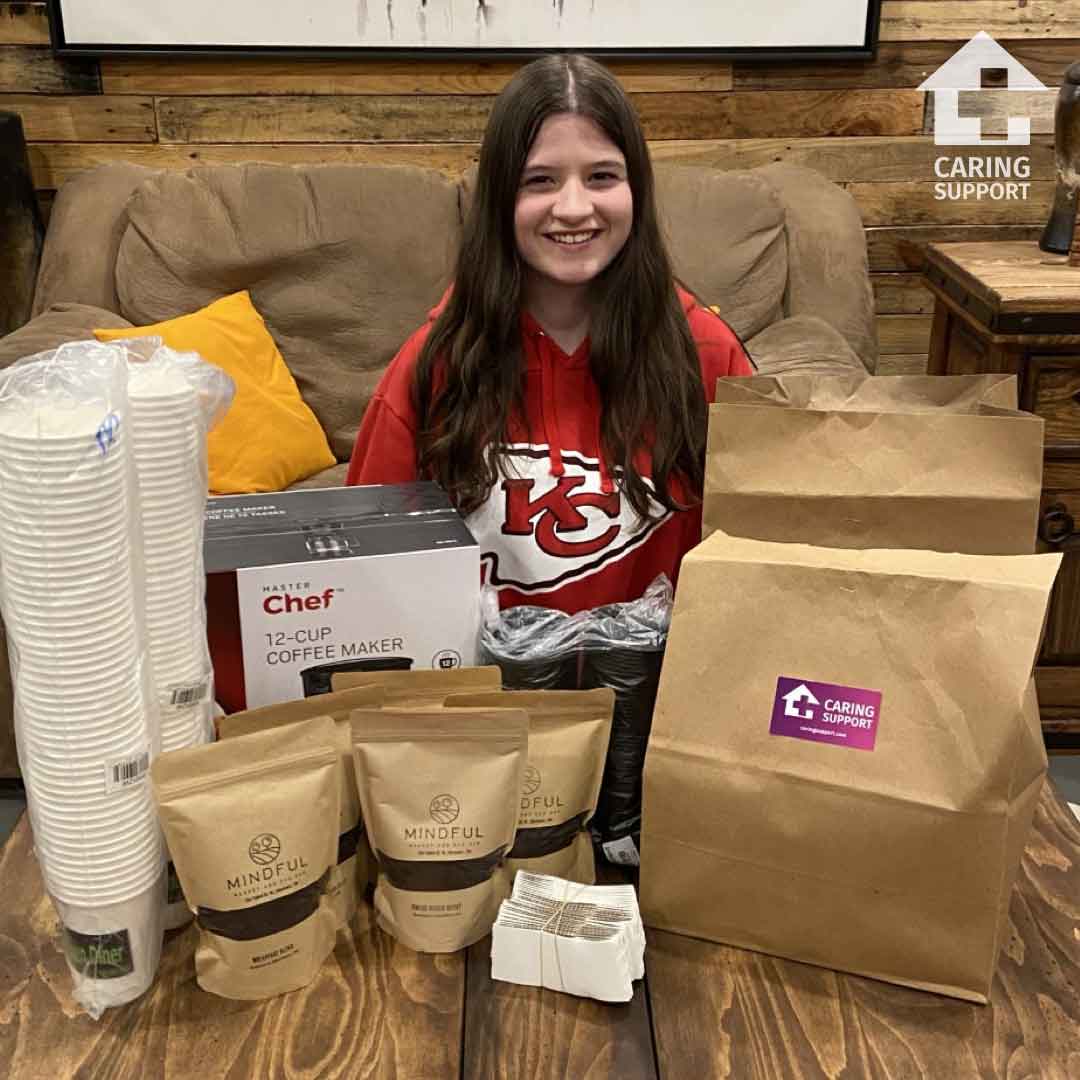 Caring Support Helps Primary Student Donate Sanitizing Supplies to ...