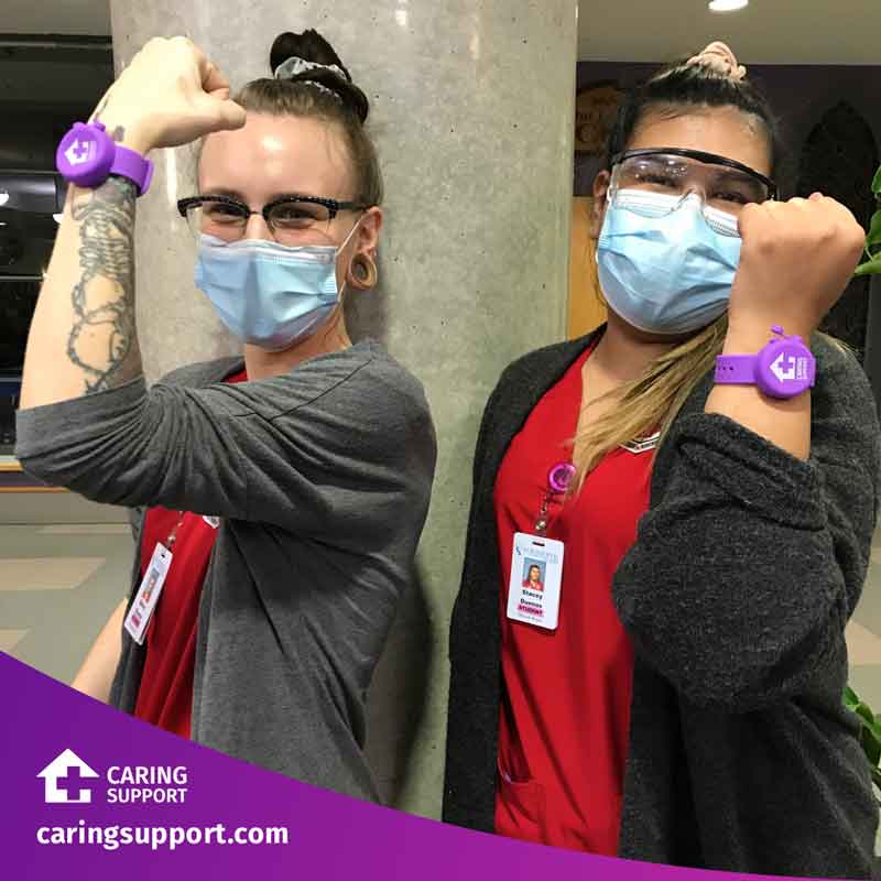 Caring Support Working with Post-Secondary Institution; Visit to ...