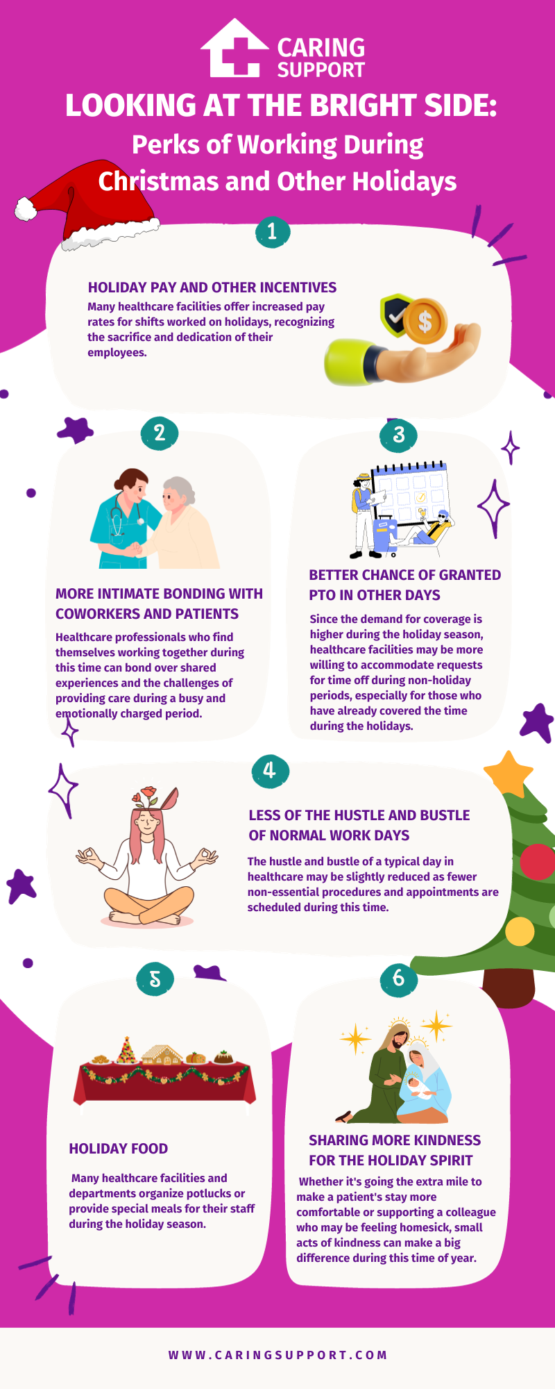 Preparing for Holiday Shift as a Healthcare Worker | Caring Support