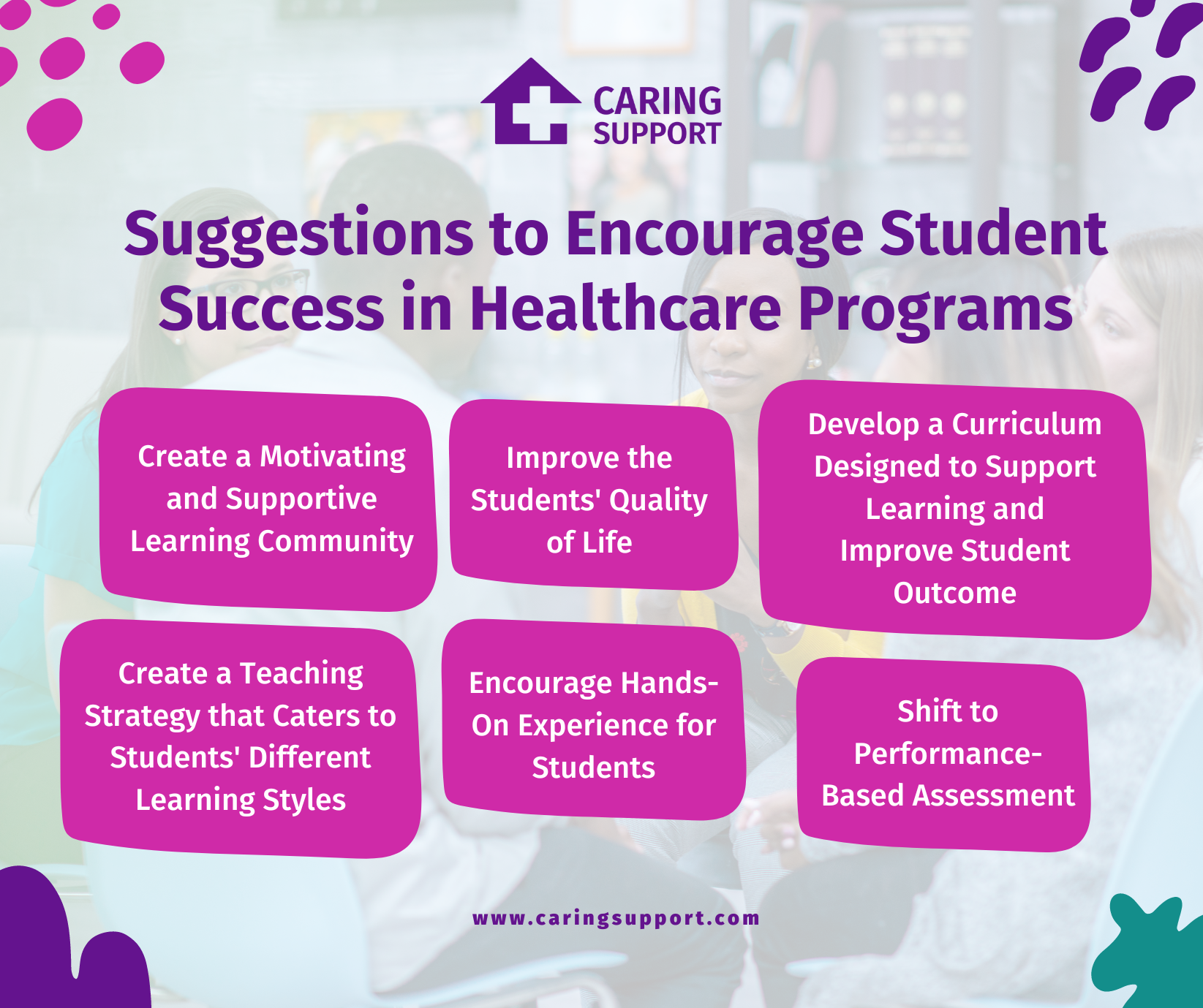 Supporting Student Success in Healthcare Degree Programs | Caring Support