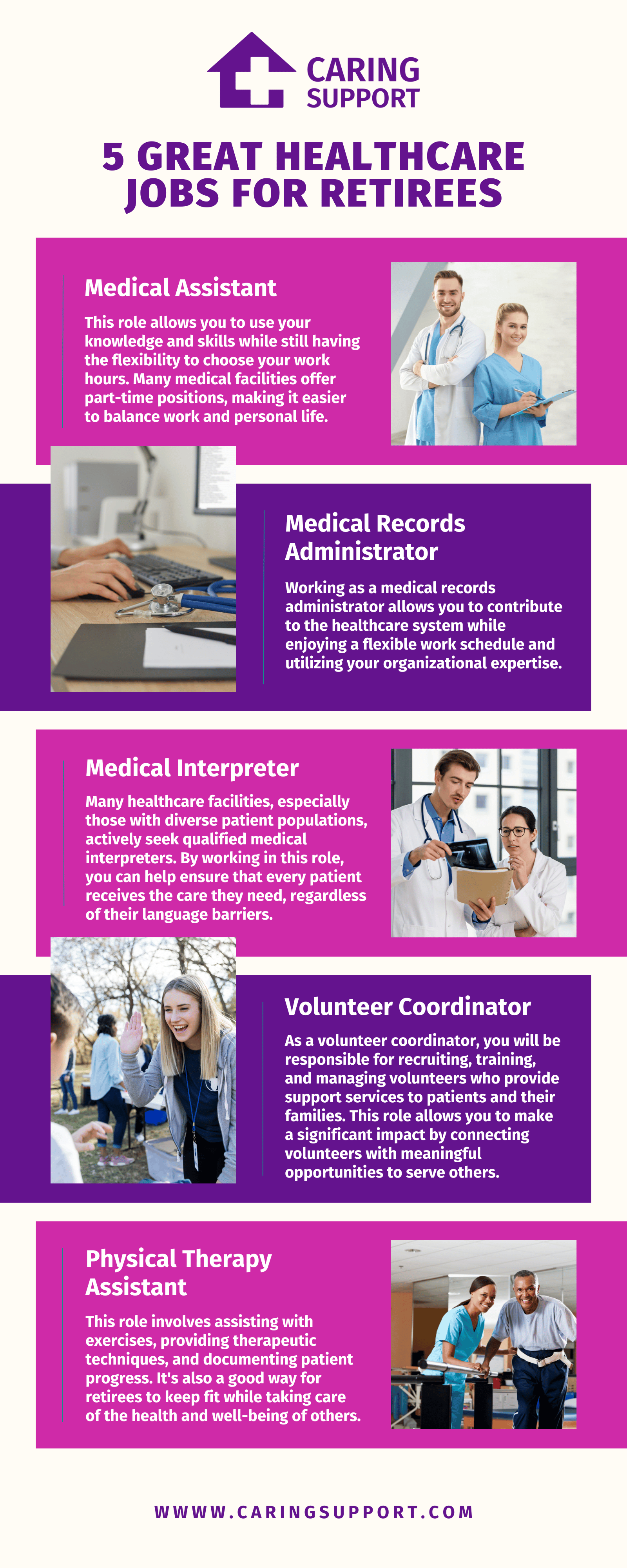 5 Healthcare Jobs for Retirees | Caring Support