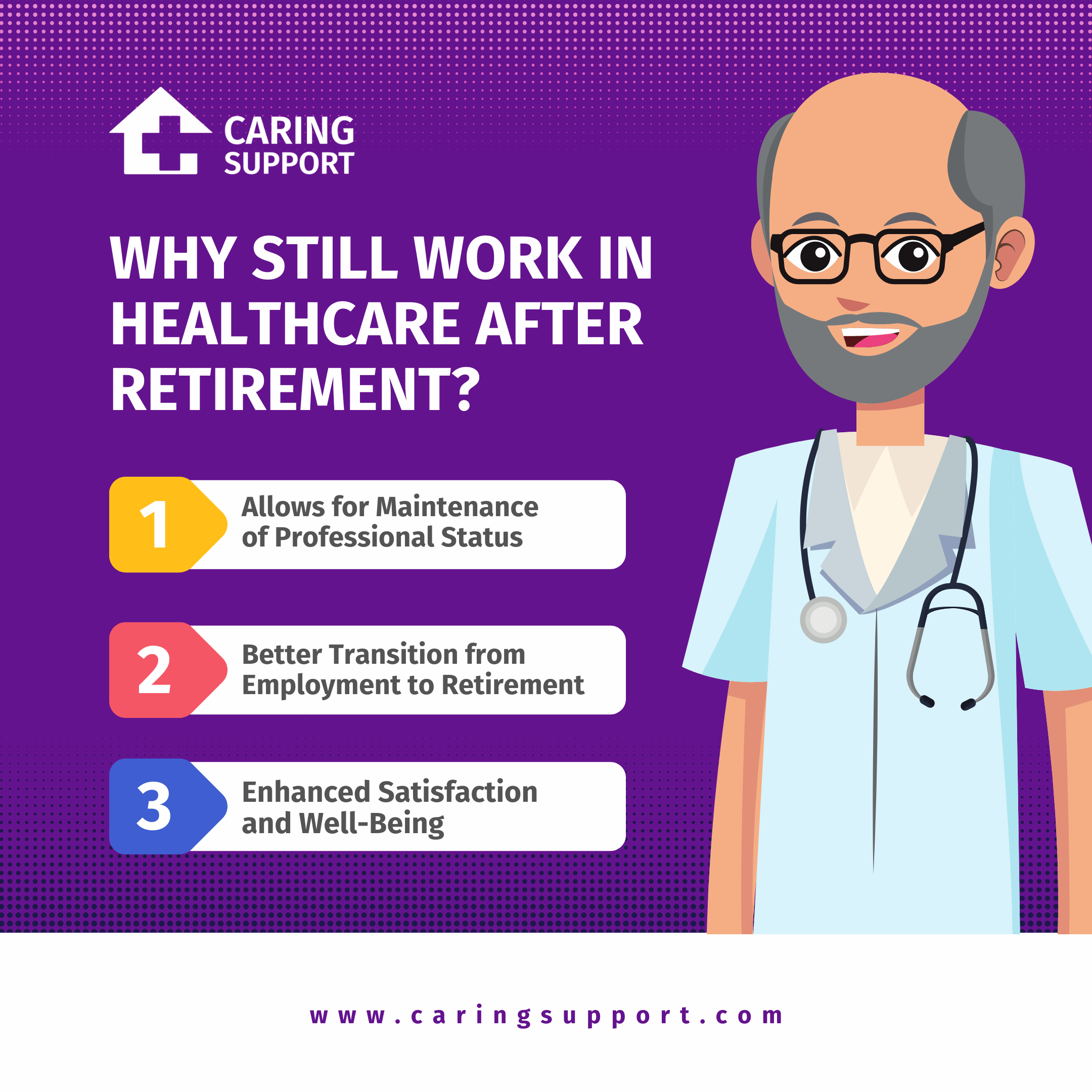 7 Healthcare Jobs for Retired Healthcare Professionals | Caring Support