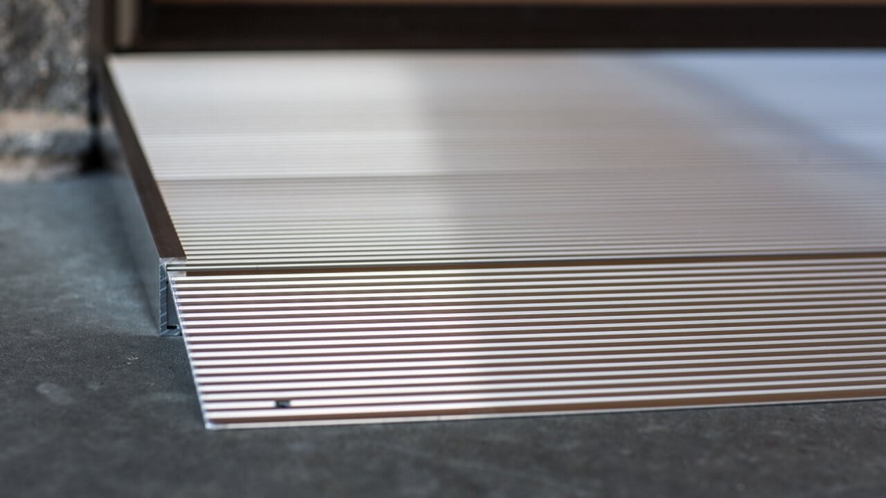 TRANSITIONS® Angled Entry Ramp | Adjustable Threshold Ramp