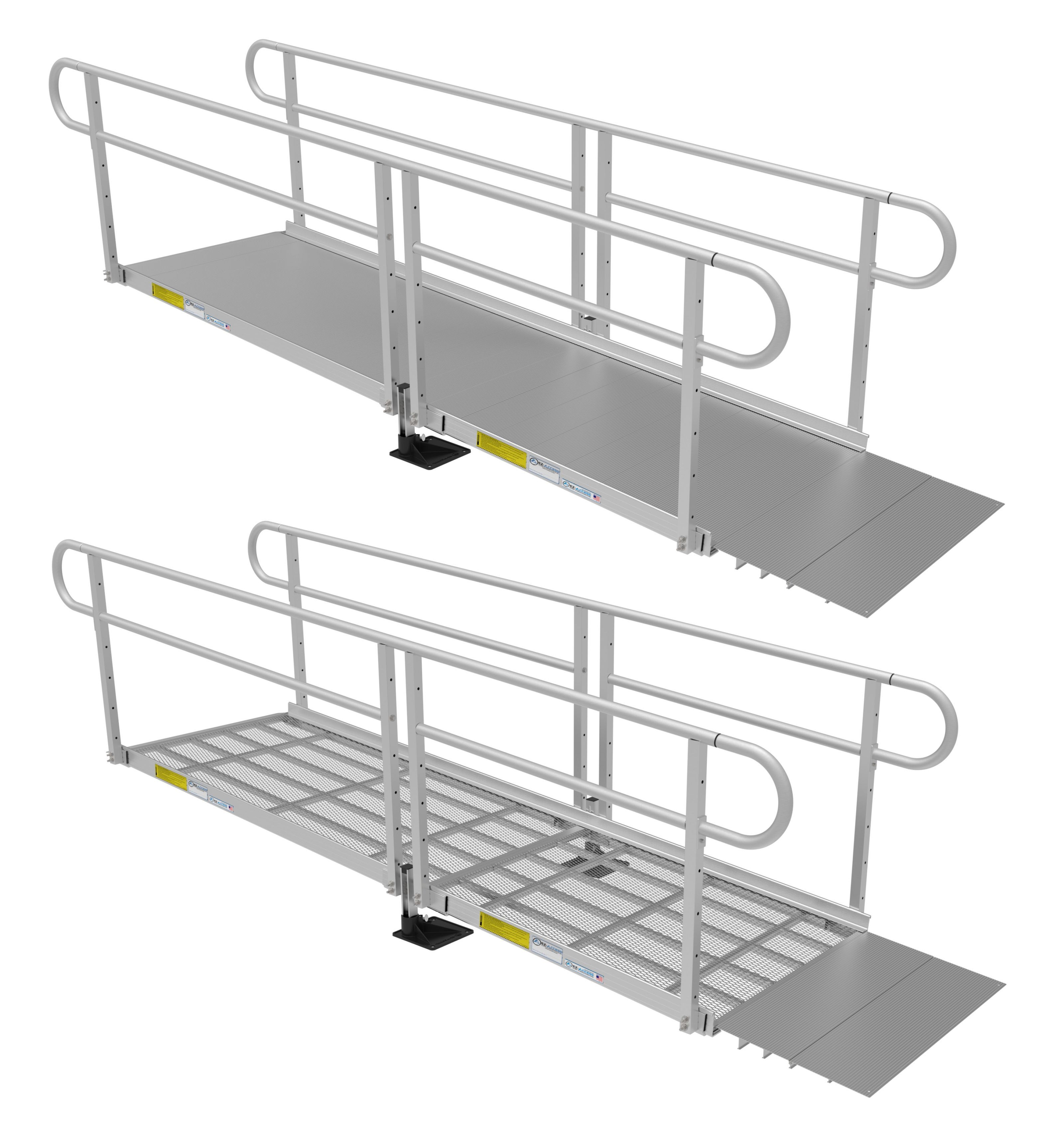 PATHWAY® 3G Aluminum Modular Ramp System | Platform Ramp