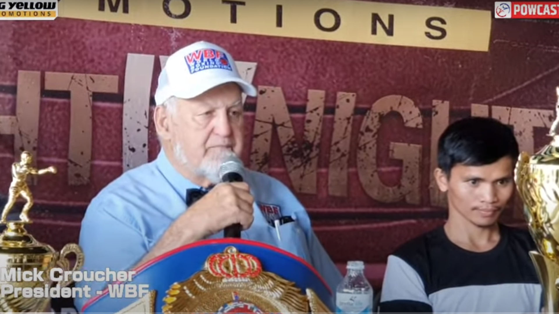 WBF President's Speech prior to WBF World Title in the Philippines