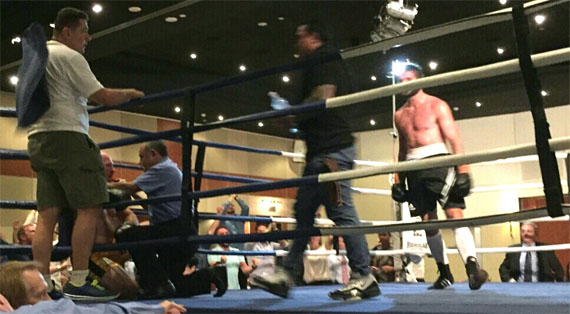 Matthew Davoren captures the WBF Australasian Cruiserweight Title