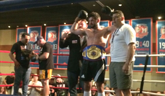 Matthew Davoren captures the WBF Australasian Cruiserweight Title