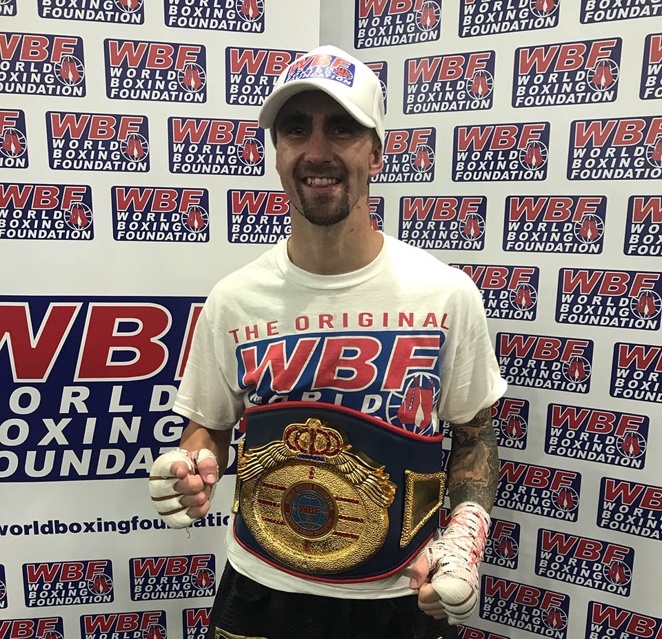 The Golden Boy Tyson Lantry crowned WBF Australasian Lightweight Champ