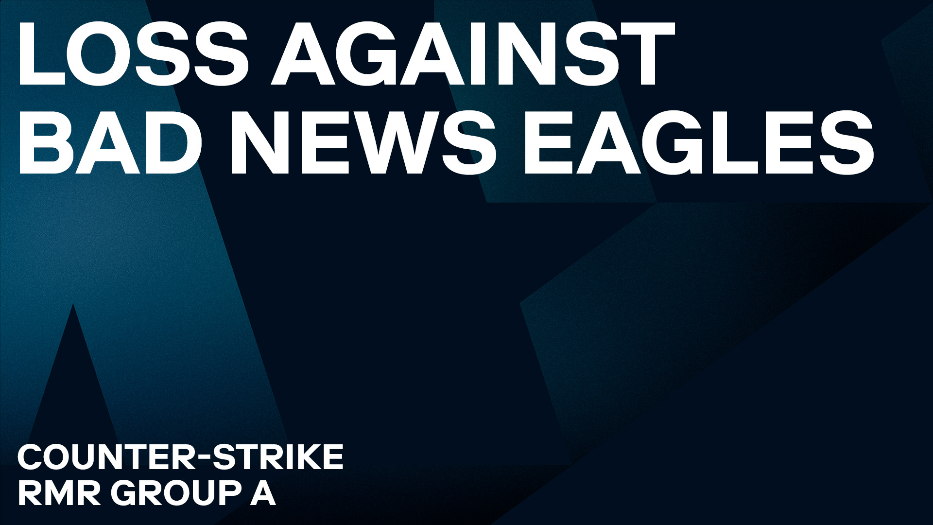 Bad News From The Eagles