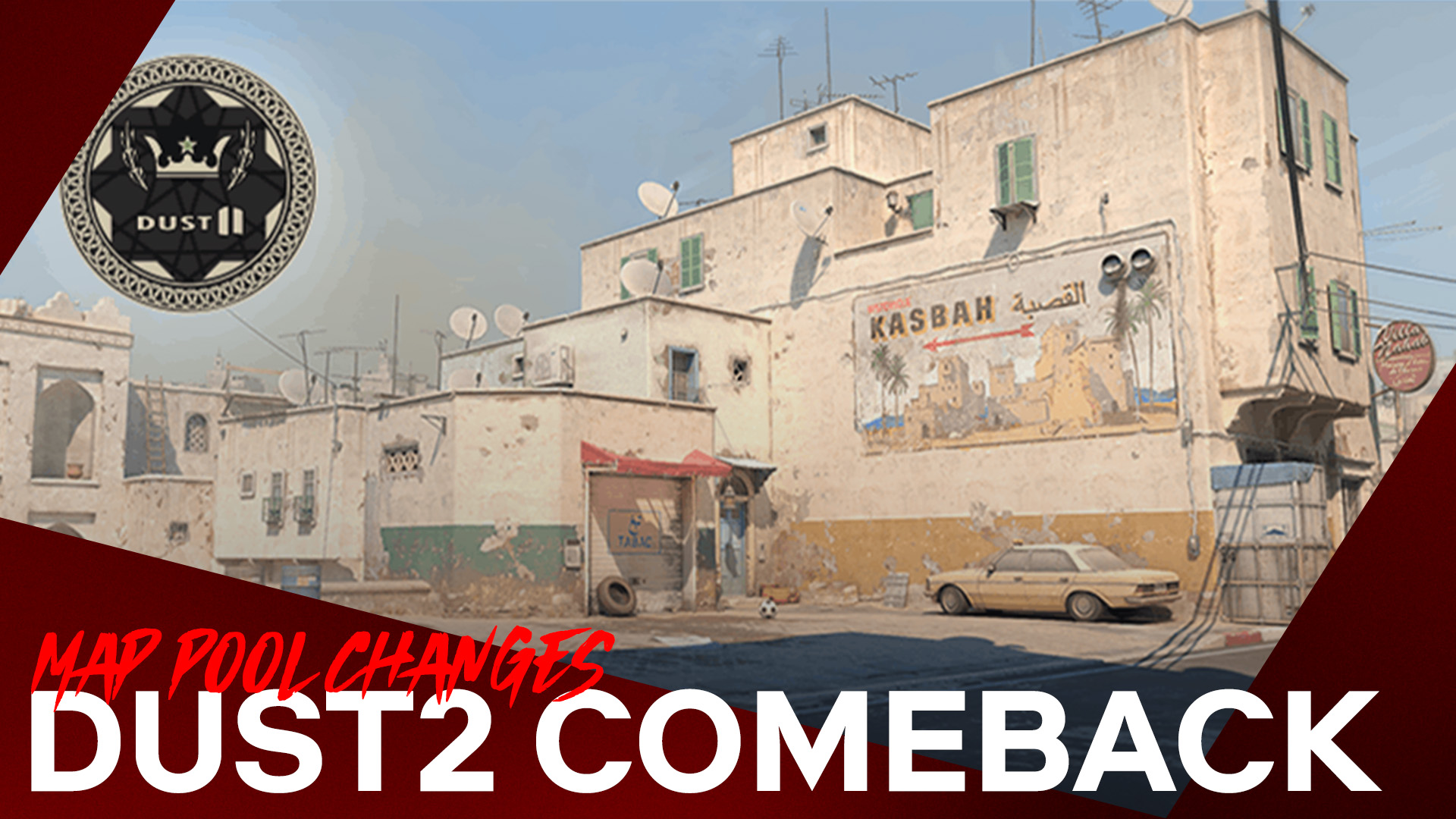 dev1ce on Dust2 Replacing Overpass: "First Update Needed at T-Spawn"