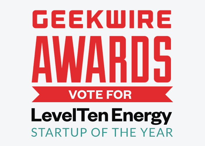 Vote for us! GeekWire Selects LevelTen Energy as Finalist for Startup ...