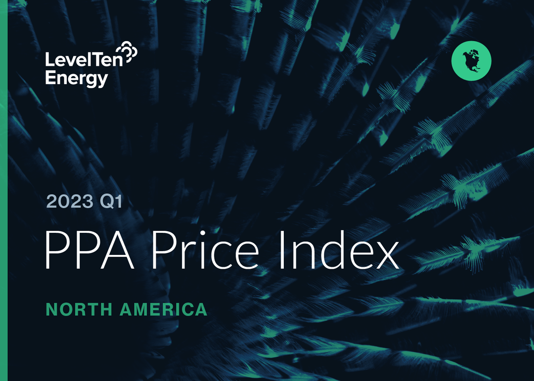 LevelTen's Q1 2023 North America PPA Price Index Report Now Available ...