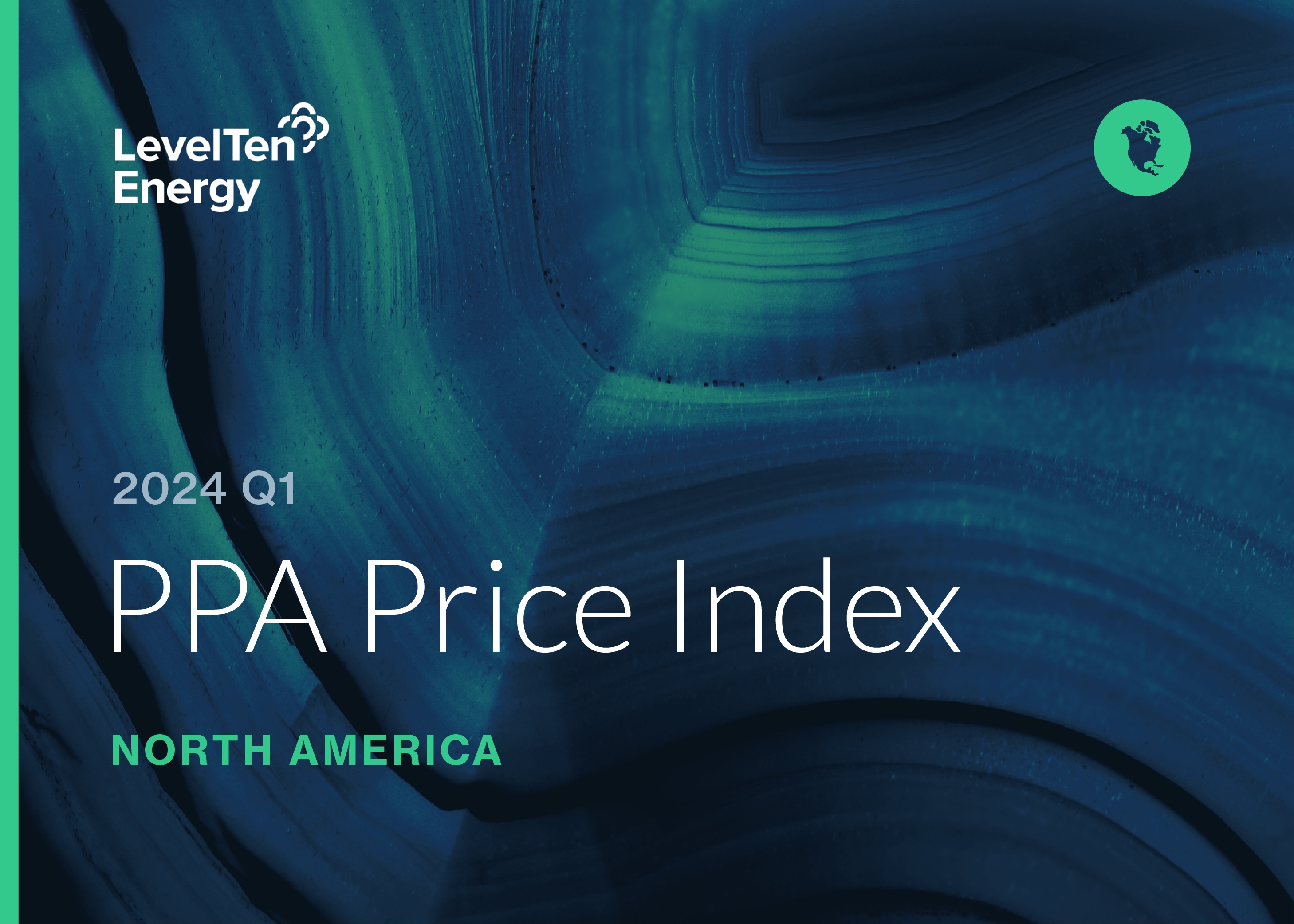 LevelTen's North American Q1 2024 PPA Price Index Report Now Available for Purchase