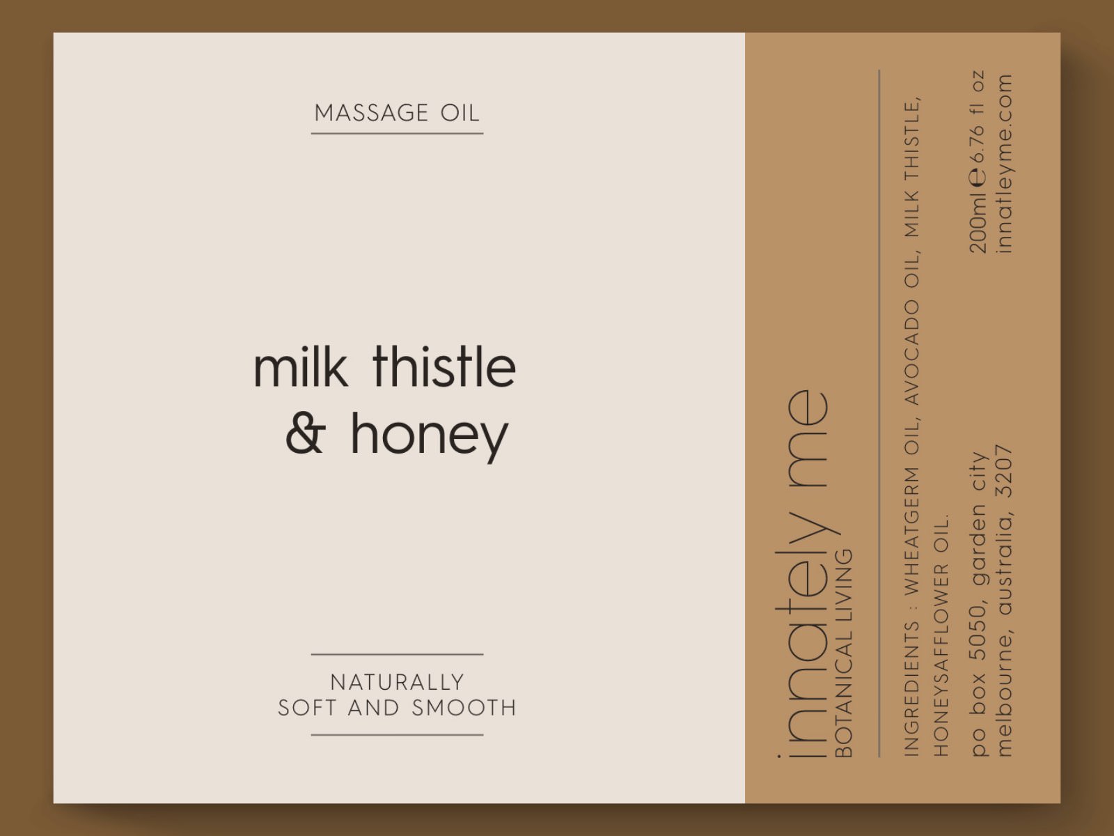 Holistic, strategic and intuitive design for Innately Me