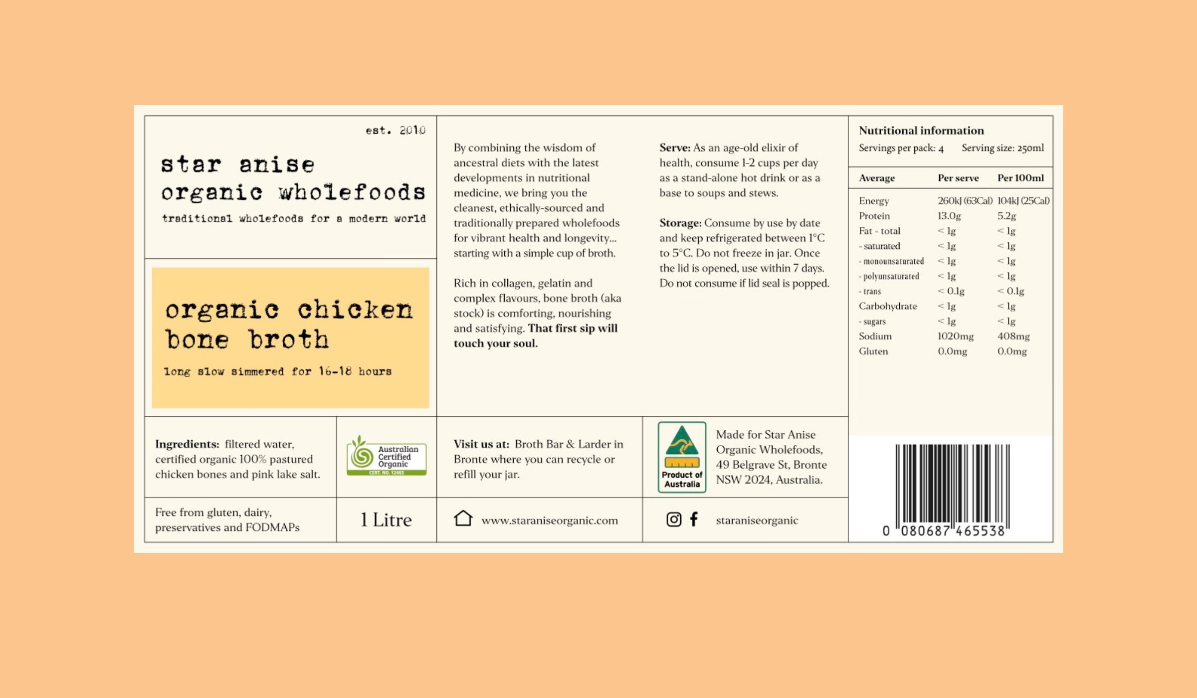 Holistic, strategic and intuitive design for Star Anise Organics