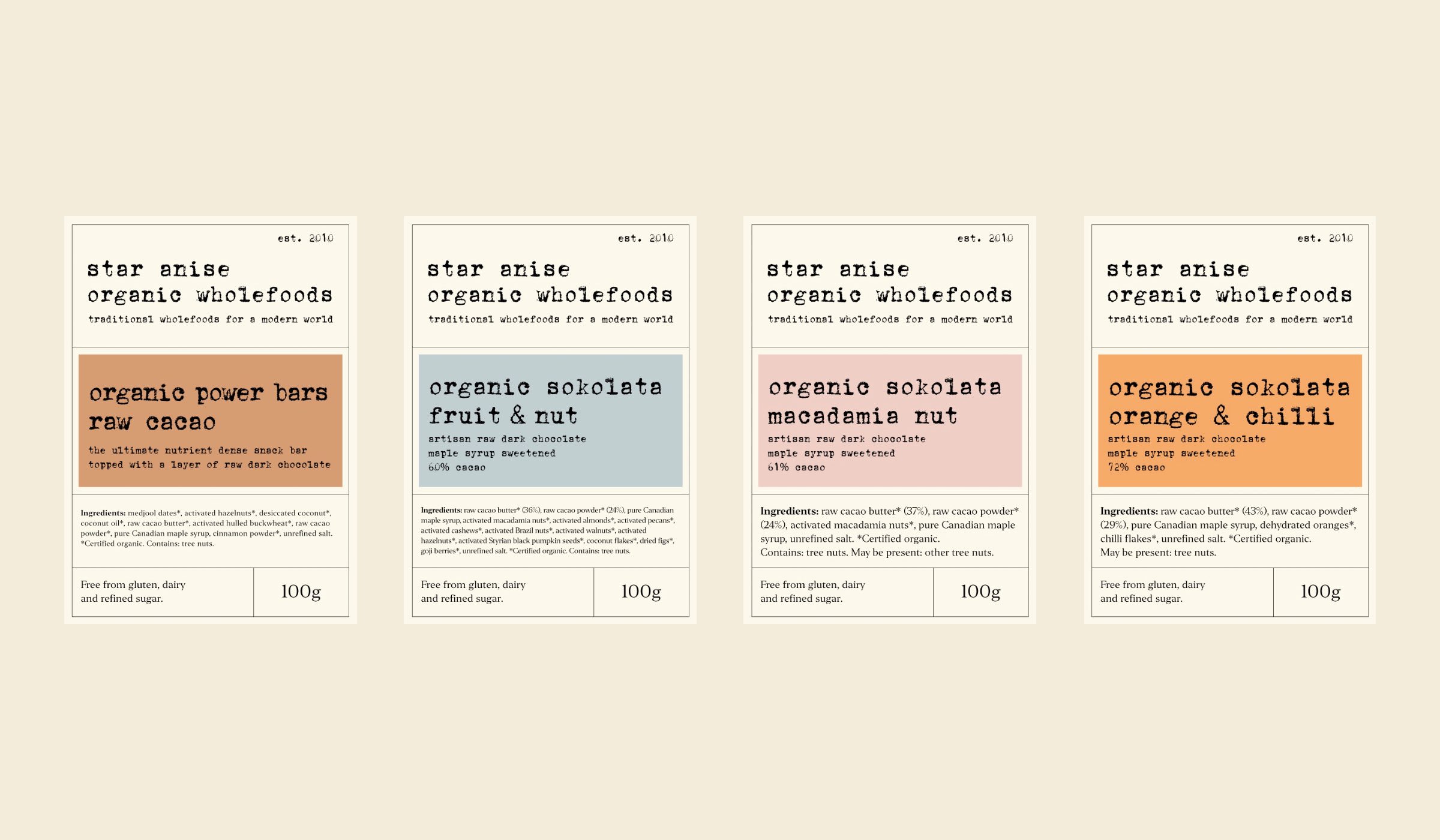 Holistic, strategic and intuitive design for Star Anise Organics