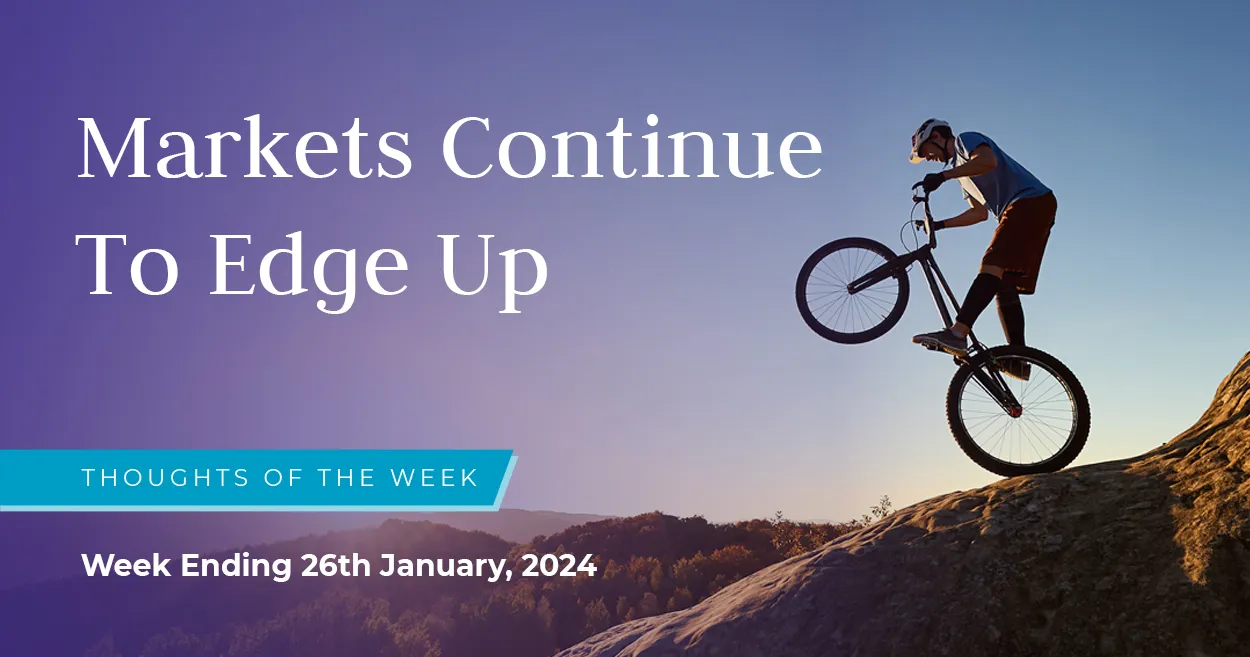 Skybound Wealth Management | Markets Continue To Edge Up