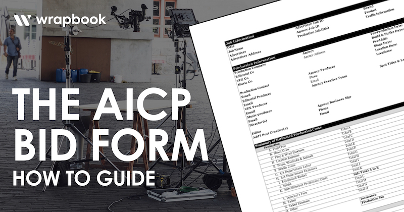How to Fill Out the AICP Bid Form | Wrapbook