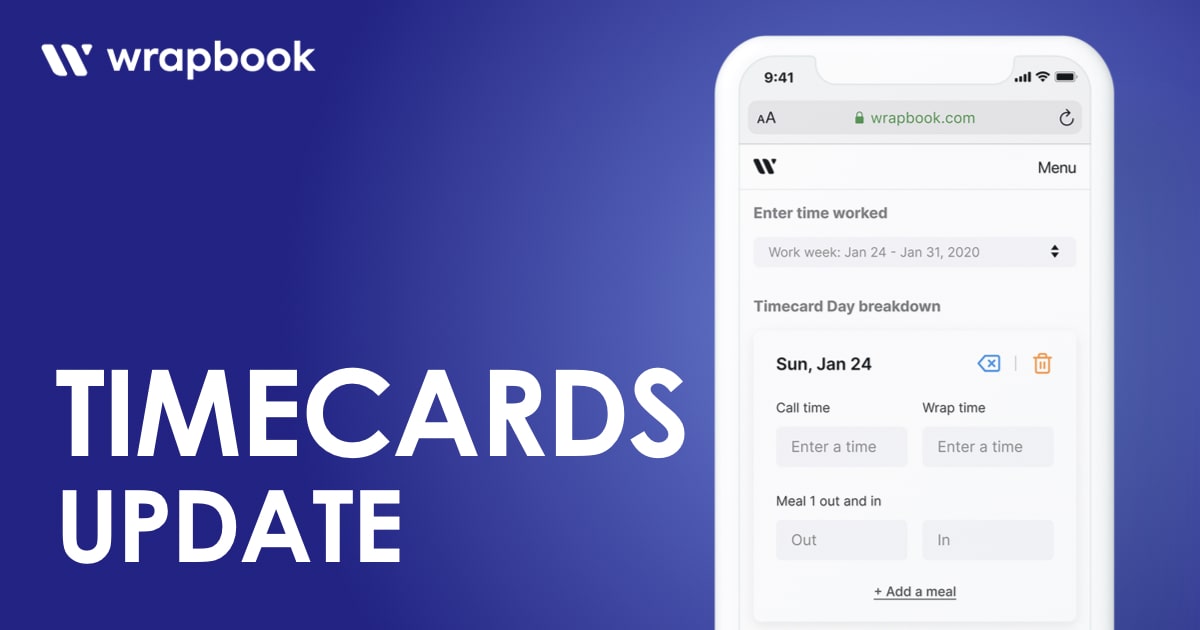 Updates to Timecards: Sleeker UI, Automatic Meal Penalties, & More ...