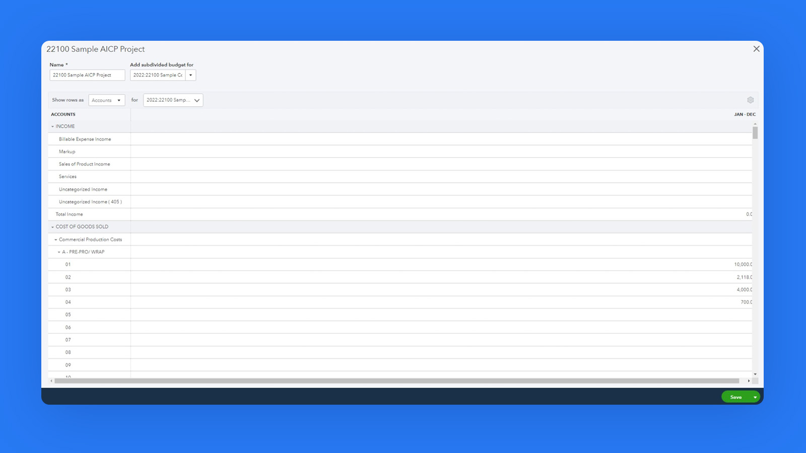 How to Use Quickbooks for Production Accounting | Wrapbook