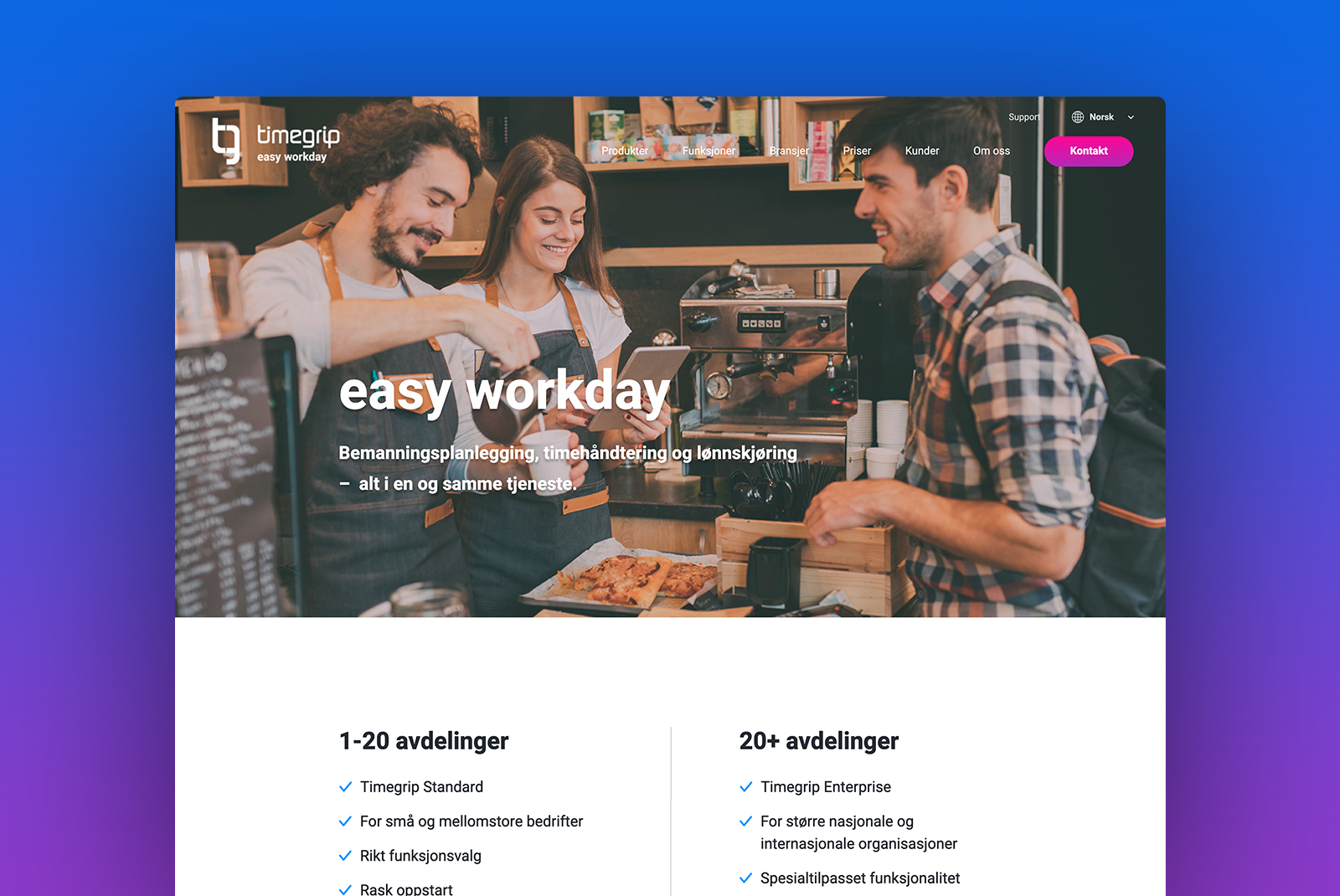 Case digital markedsføring for Timegrip - A2N Digitalbyrå