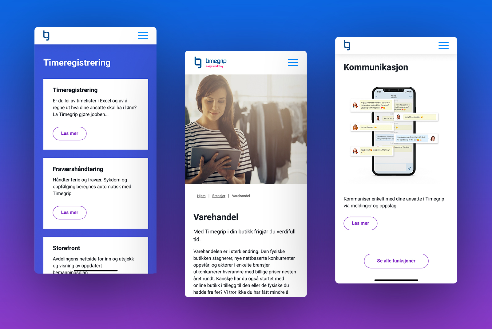 Case digital markedsføring for Timegrip - A2N Digitalbyrå
