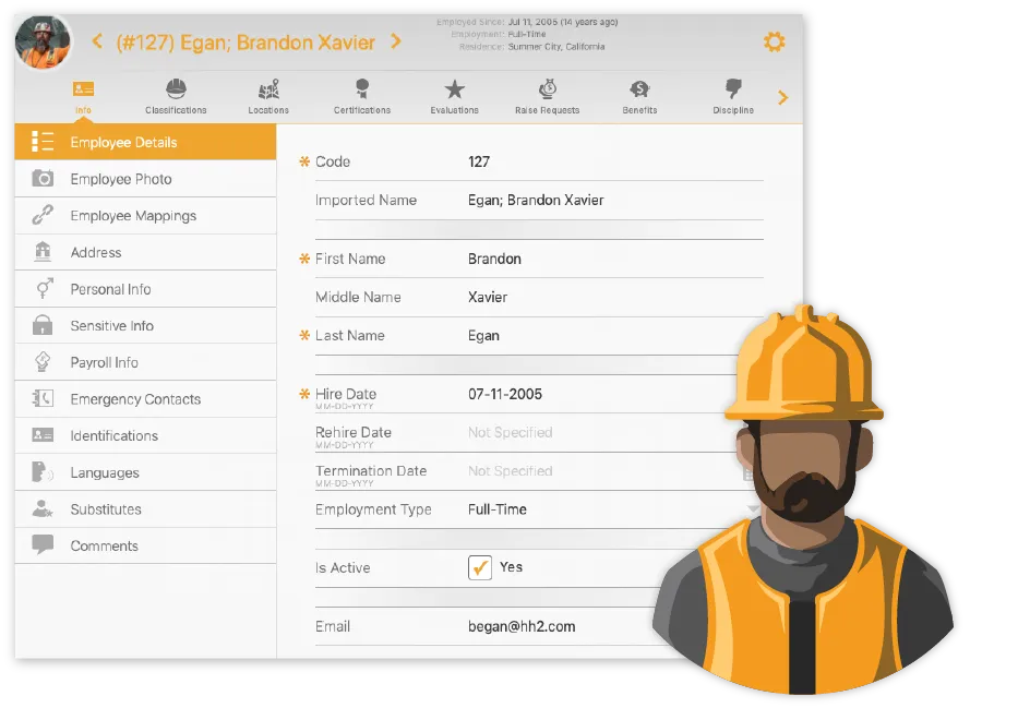 Subcontractor Software | hh2 Cloud Services