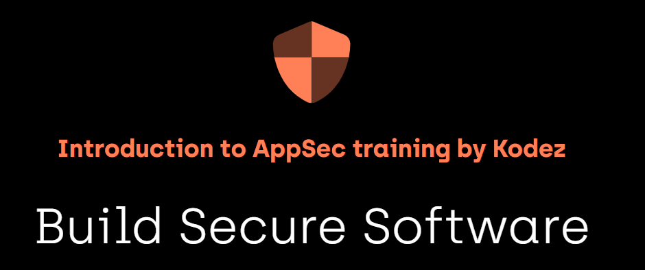 App Security training by Kodez