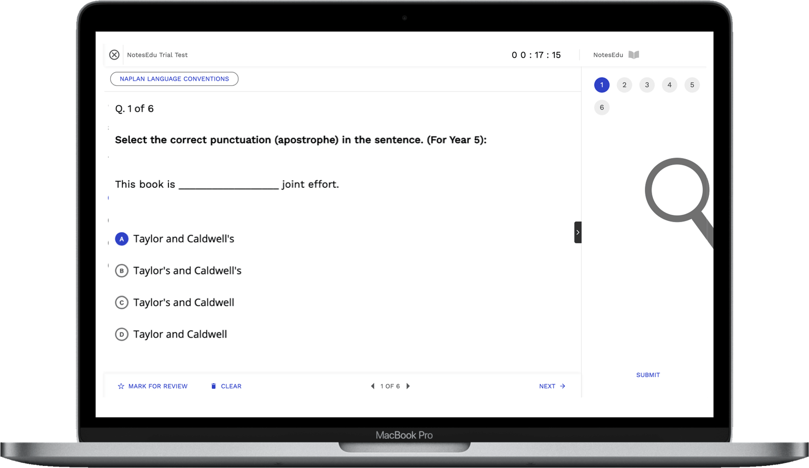 Queensland Academies Practice Tests – NotesEdu