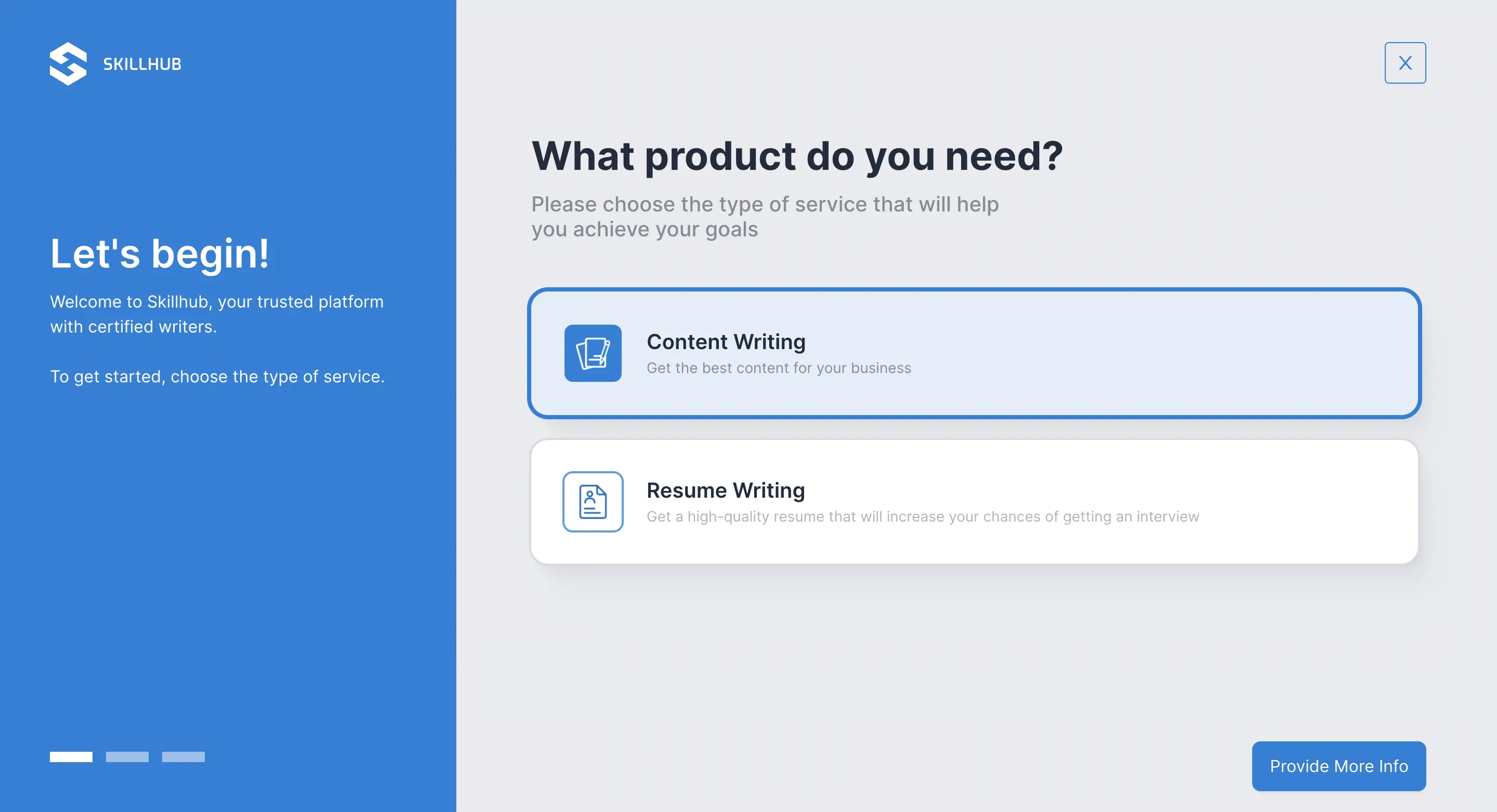 Easy Ordering Process | Get Quality Content Fast | Skillhub