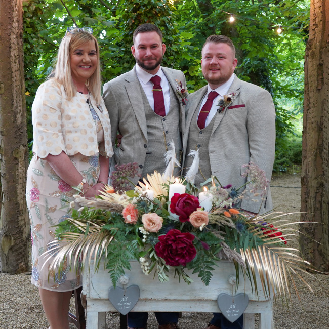 Cahal & Matthew | Wedding Review | Celebrant Ireland