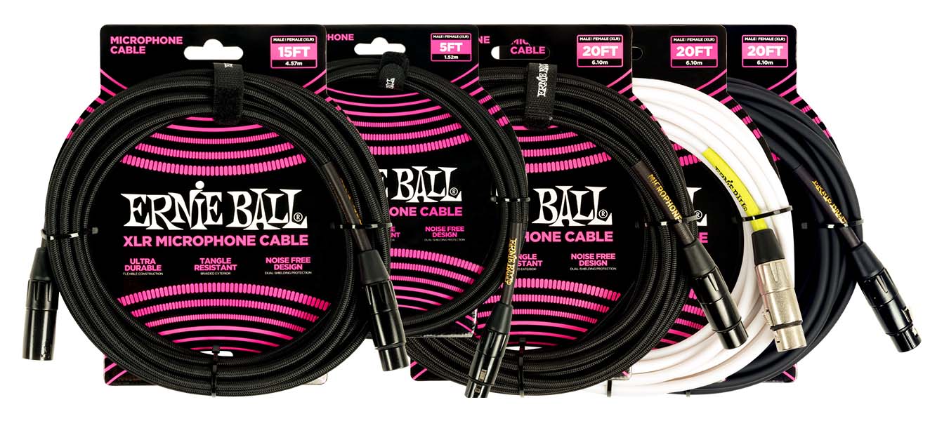 RD news | Braided Male Female XLR Microphone Cables