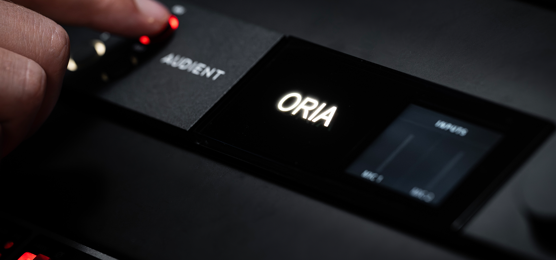RD news | Audient ORIA: New Immersive Audio Interface & Monitor Controller