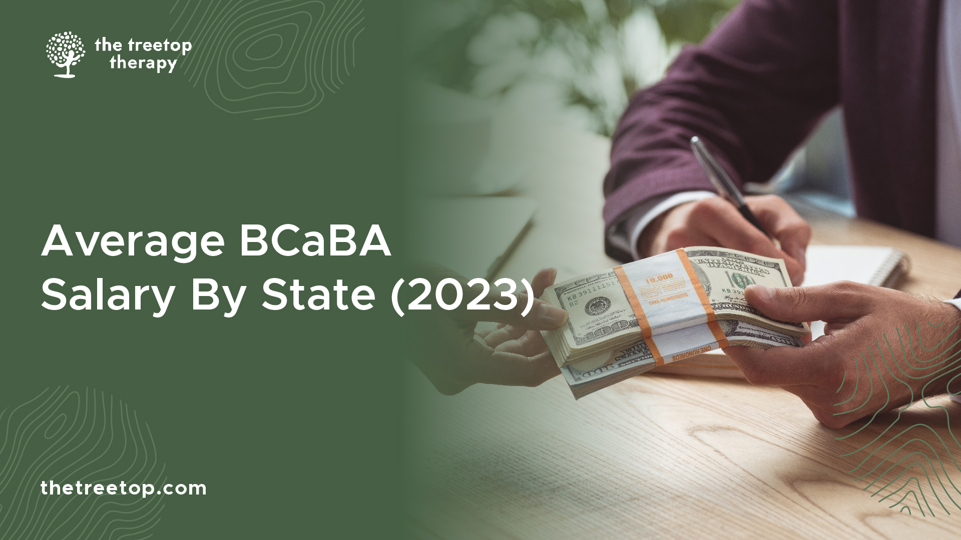 Average BCaBA Salary By State (2023)